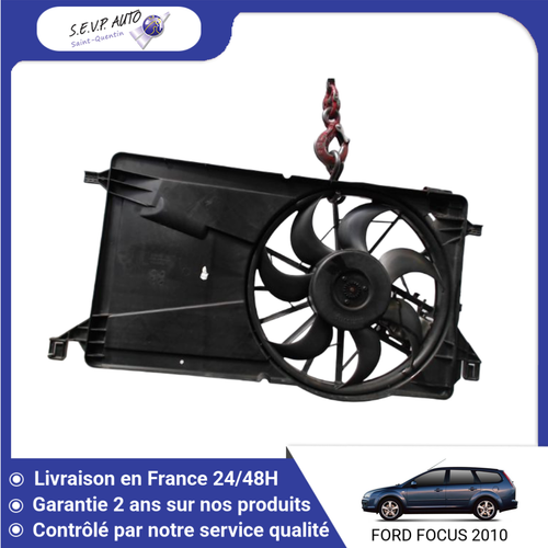🇫🇷 MOTEUR VENTILATEUR RADIATEUR FORD FOCUS BREAK 2005- 1530980 ♻️ | eBay