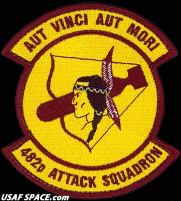 USAF 482D ATTACK SQ-482 ATKS - MQ-9 REAPER UAV -SHAW AFB, SC- ORIGINAL ...