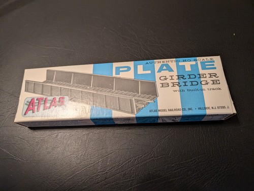 HO Atlas Plate Girder Bridge w/ Nickel Silver Track #885 Silver/Nickel | eBay