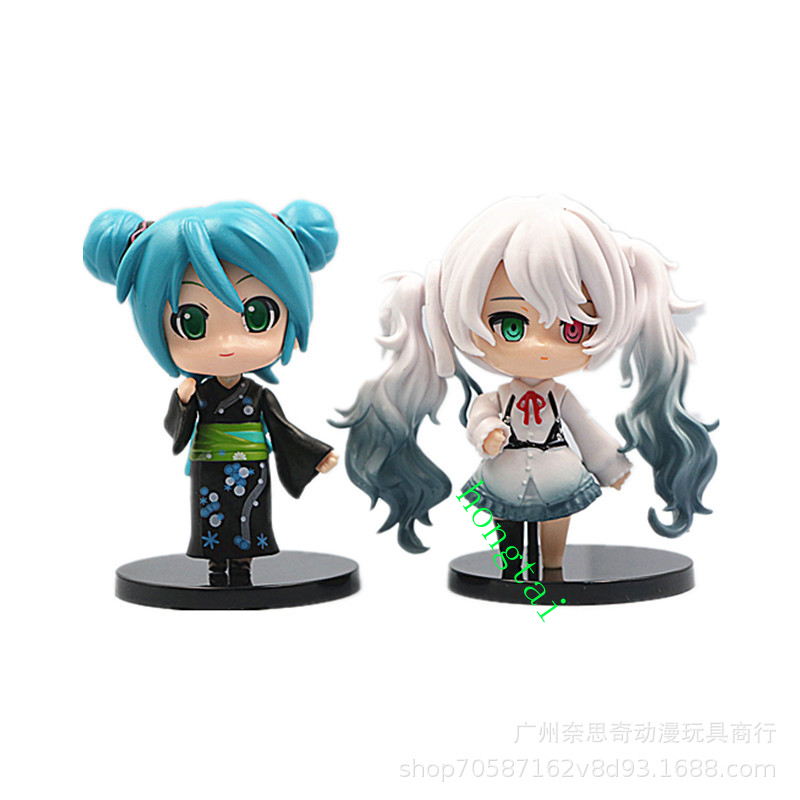 6Pcs Hatsune Miku Kimono Anime Toy Model Doll Figurine | eBay UK