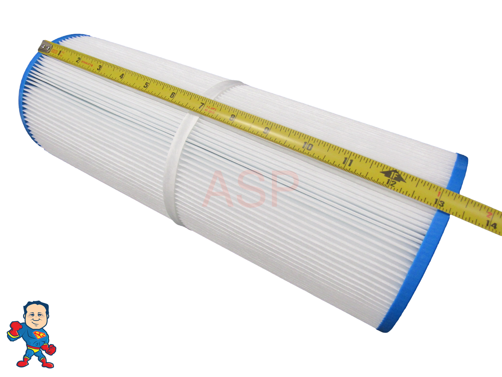 Hot Tub Spa Filter 25sqft 13-5/16" Tall X 4-15/16" Wide (2) 2 1/8 ...