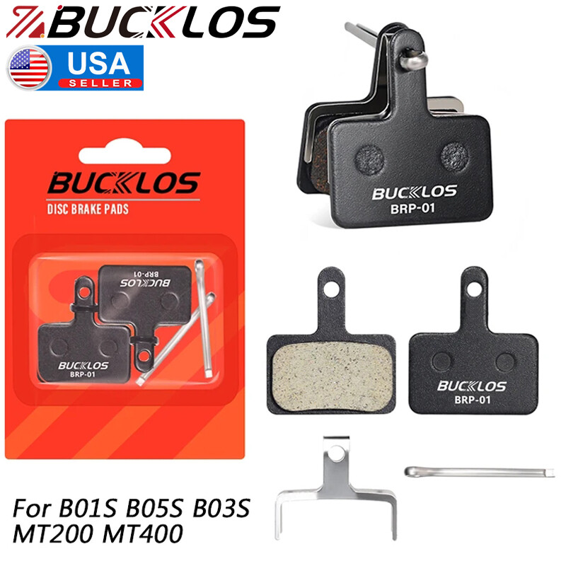 1/2/4/8 Pair Resin Smi-Metal Disc Brake Pads Spring Pin fit Shimano ...