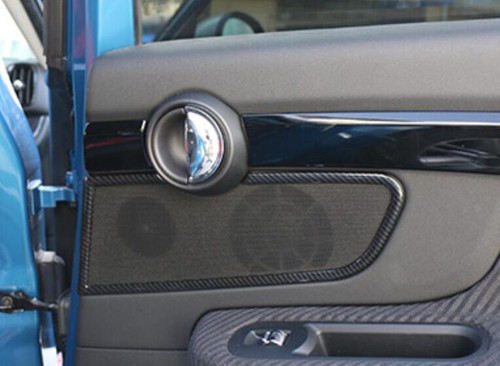 For Mini Cooper Countryman F60 ABS Carbon Fiber Inner Door Speaker ...
