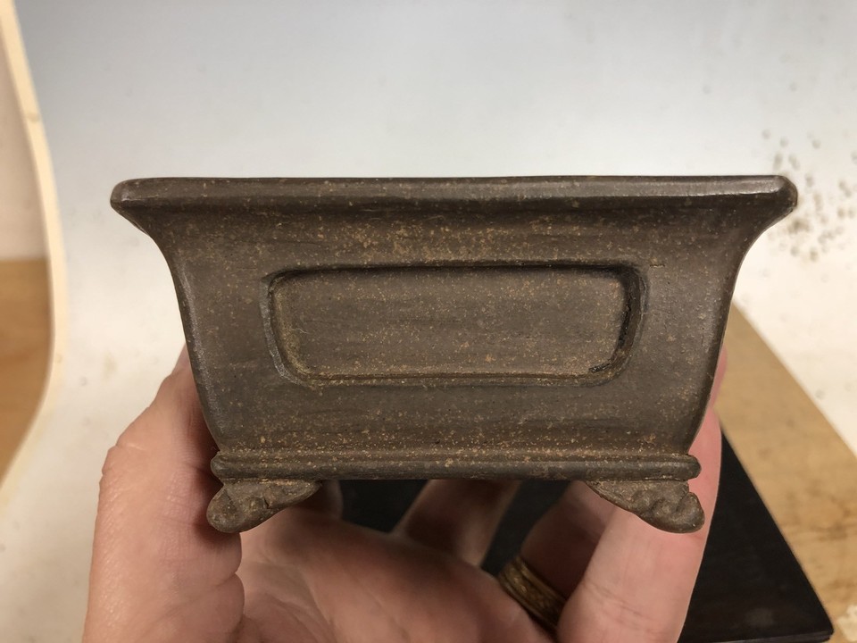 Rare Unglazed Shohin Size Bonsai Tree Pot Made By Buzan 4 3/4” | eBay