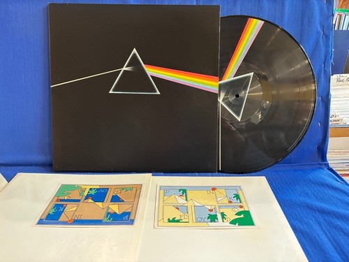 PINK FLOYD DARK SIDE SHVLP 804 COMPLETE PICTURE DISC. 1978 UK LP NEAR ...