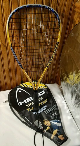 HEAD Titanium Ti. Raptor Racquetball Racquet With Cover Ultra ...