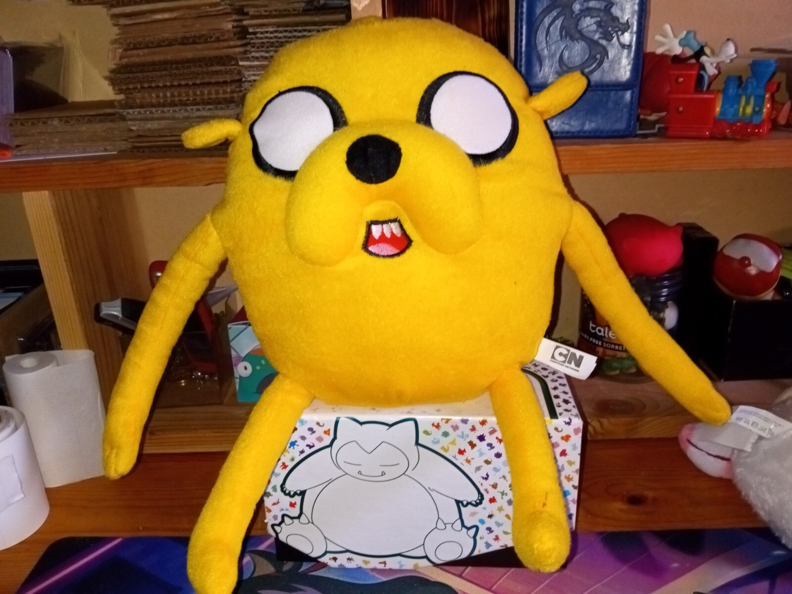 Adventure Time Jake The Dog Stuffed Plush Animal Cartoon Network Toy ...