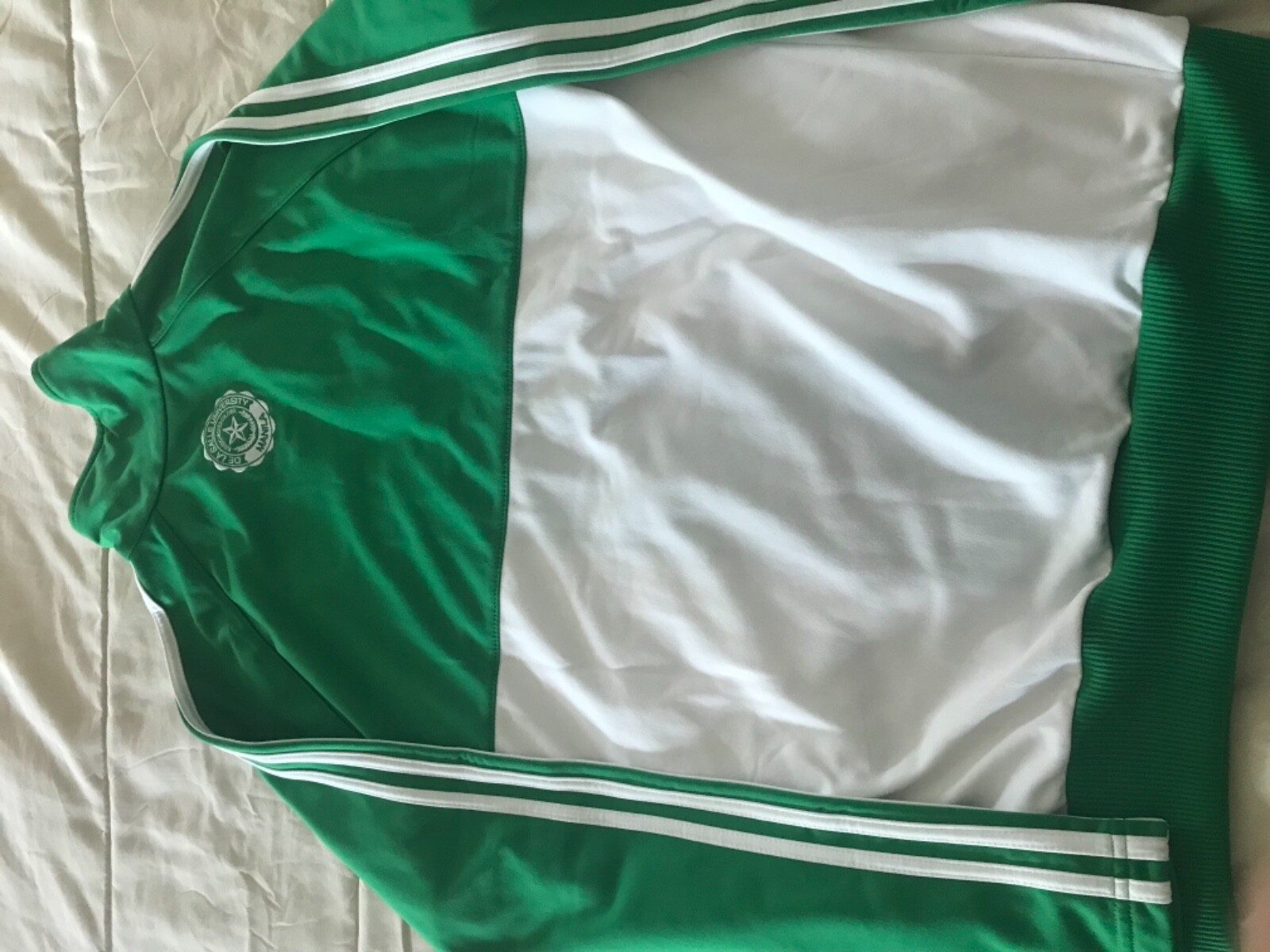 Adidas De La Salle University Manila DLSU Jacket Mens Size XL Ateneo | eBay