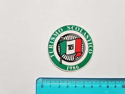 Tourism School Sticker TCI 1986 Autocollant Aufkleber 80s Original ...