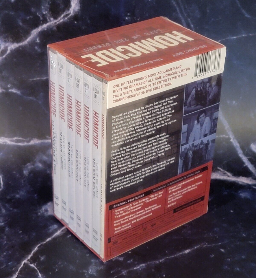 Homicide Life On The Street Complete Series ( DVD 35-Disc BOX SET ...
