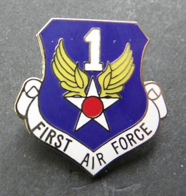 Air Force 1st USAF Hat Jacket Lapel Pin 1 inch | eBay