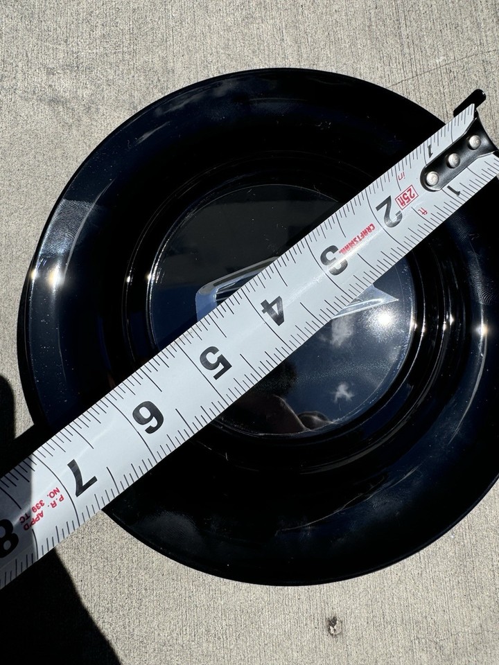 Black Floating Center Caps For Cadillac Forgiato XL Hubcap Rim Emblem ...