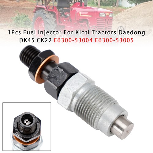 1Pcs Fuel Injector fits Kioti Tractors Daedong DK45 CK22 E6300-53004 ...