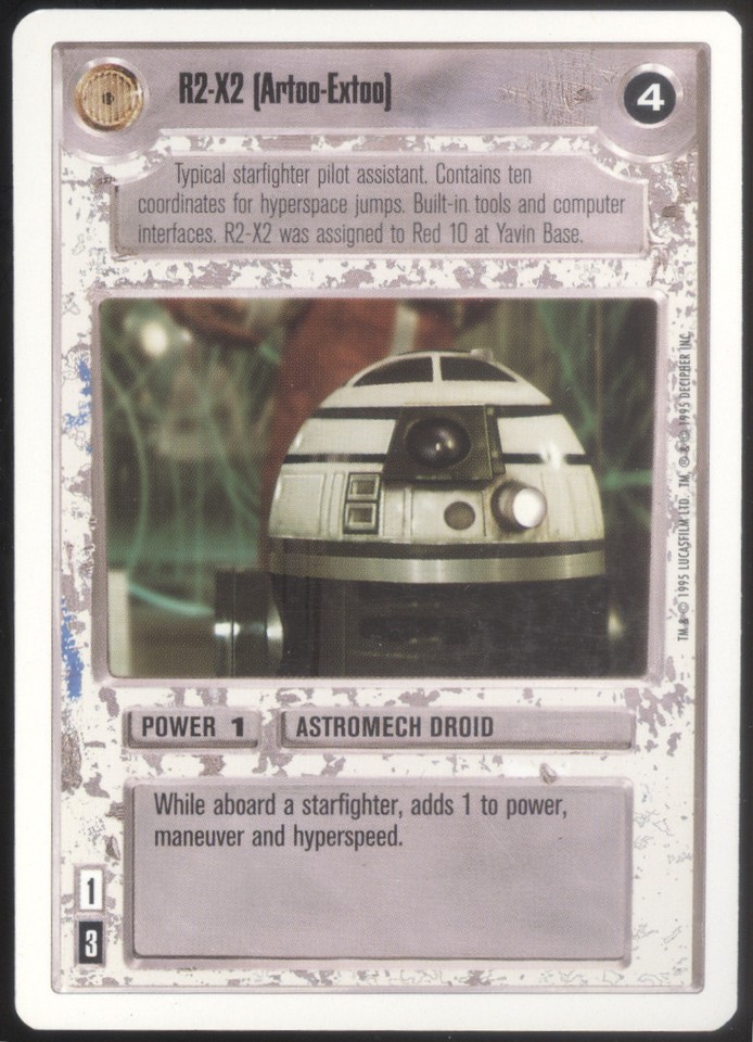 R2-X2 (Premiere-Revised) | Decipher Star Wars CCG | NM/LP | eBay