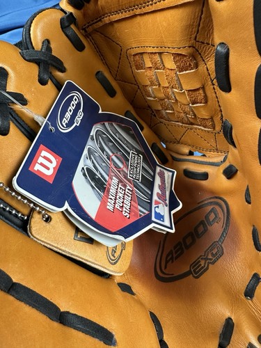 NEW WILSON A3000 Pro Stock Kip 12" A 3002 K34 BASEBALL GLOVE LHT Kerry ...