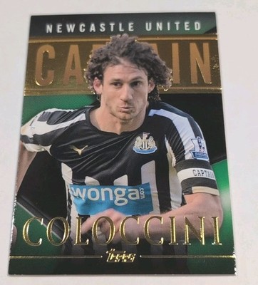 2014 Topps Premier Gold - Captains Fabricio Coloccini #CS-FC Green /60 ...