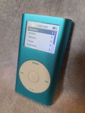 Apple iPod Mini 2nd Generation Light Blue 4gb - Works Great A1051 for ...