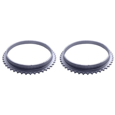 2x ABS Reluctor Rings Front Fits Mitsubishi Shogun Pajero (Mk3) 3.2 Di ...