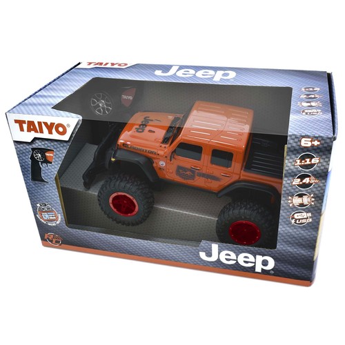Taiyo: Jeep Gladiator 1:16 Scale R/C Vehicle in Red | eBay