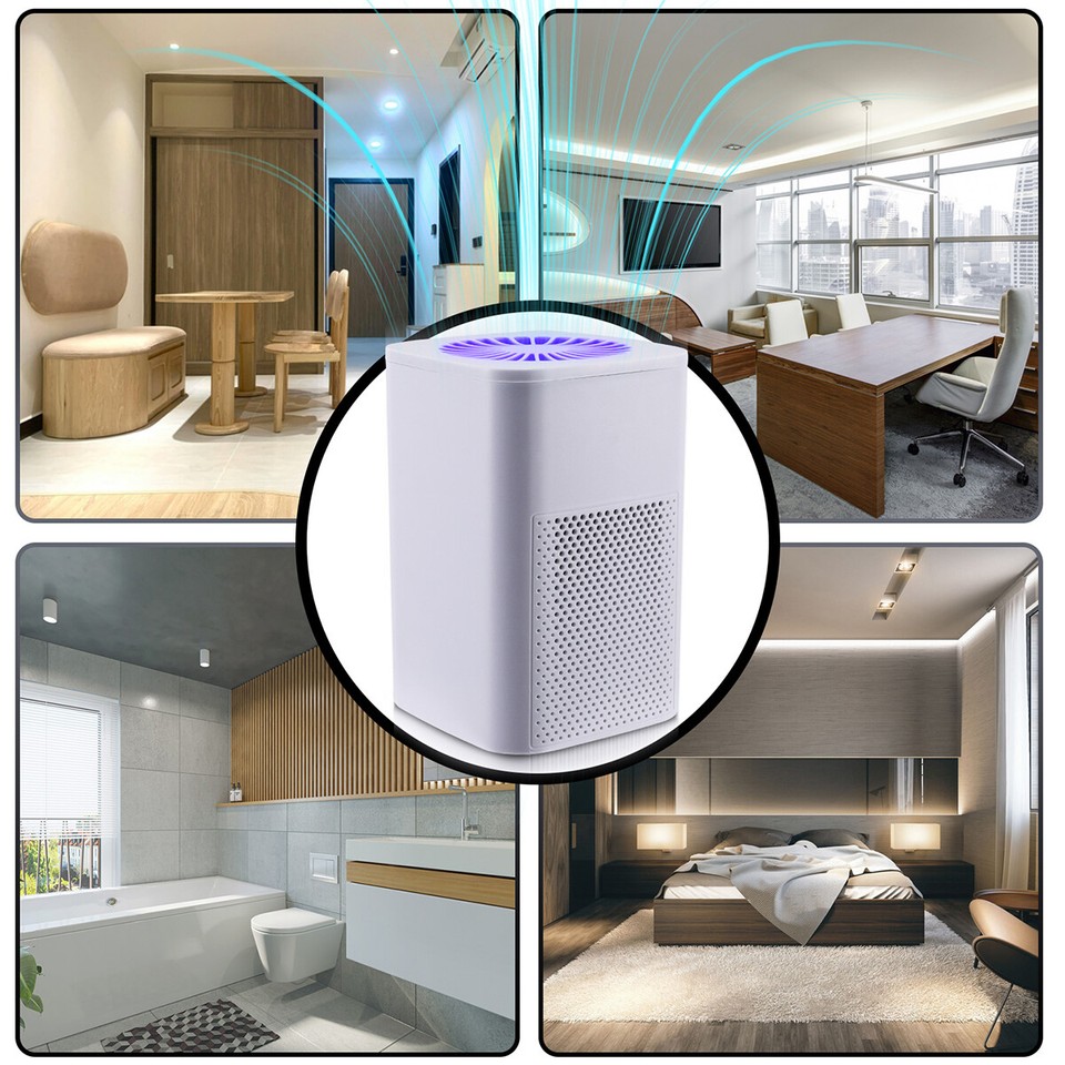 Home HEPA Air Purifier Large Room Air Cleaner for Allergies Smoke Mold ...