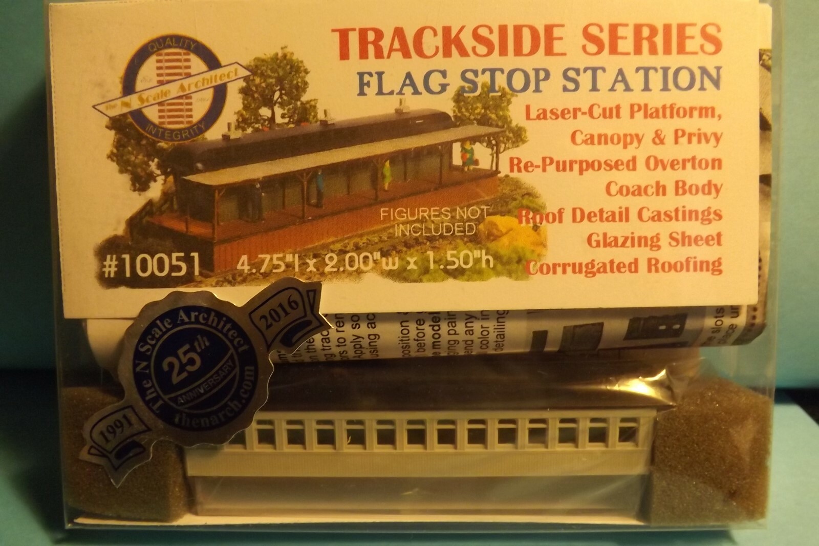 N SCALE FLAG STOP STATION by N- SCALE ARCHITECT # 10051 | eBay