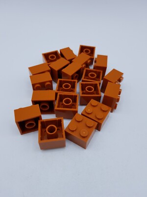 LEGO LOT 20 X BRICK 2X2 DARK ORANGE REF 3003 / 6212081 *NEUF* | eBay