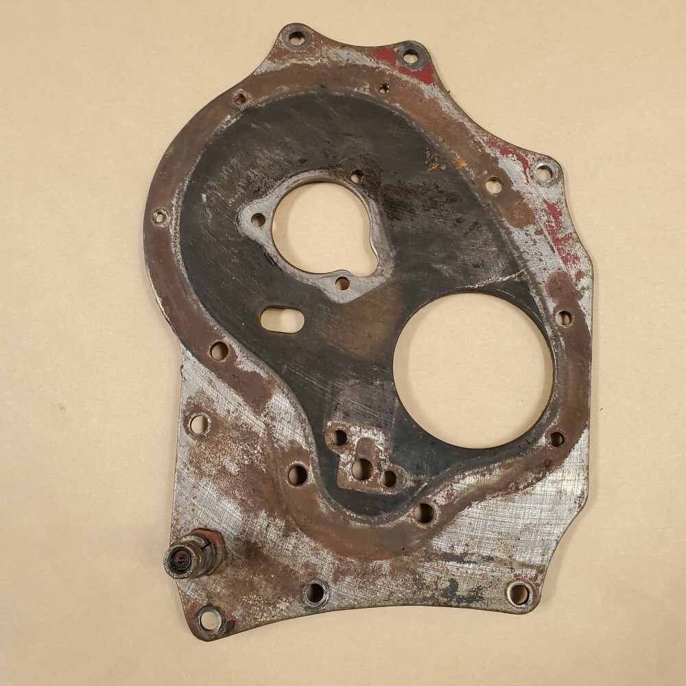 Original MG MGB 1962-1974 Front Engine Plate with Side Mounting Blocks ...
