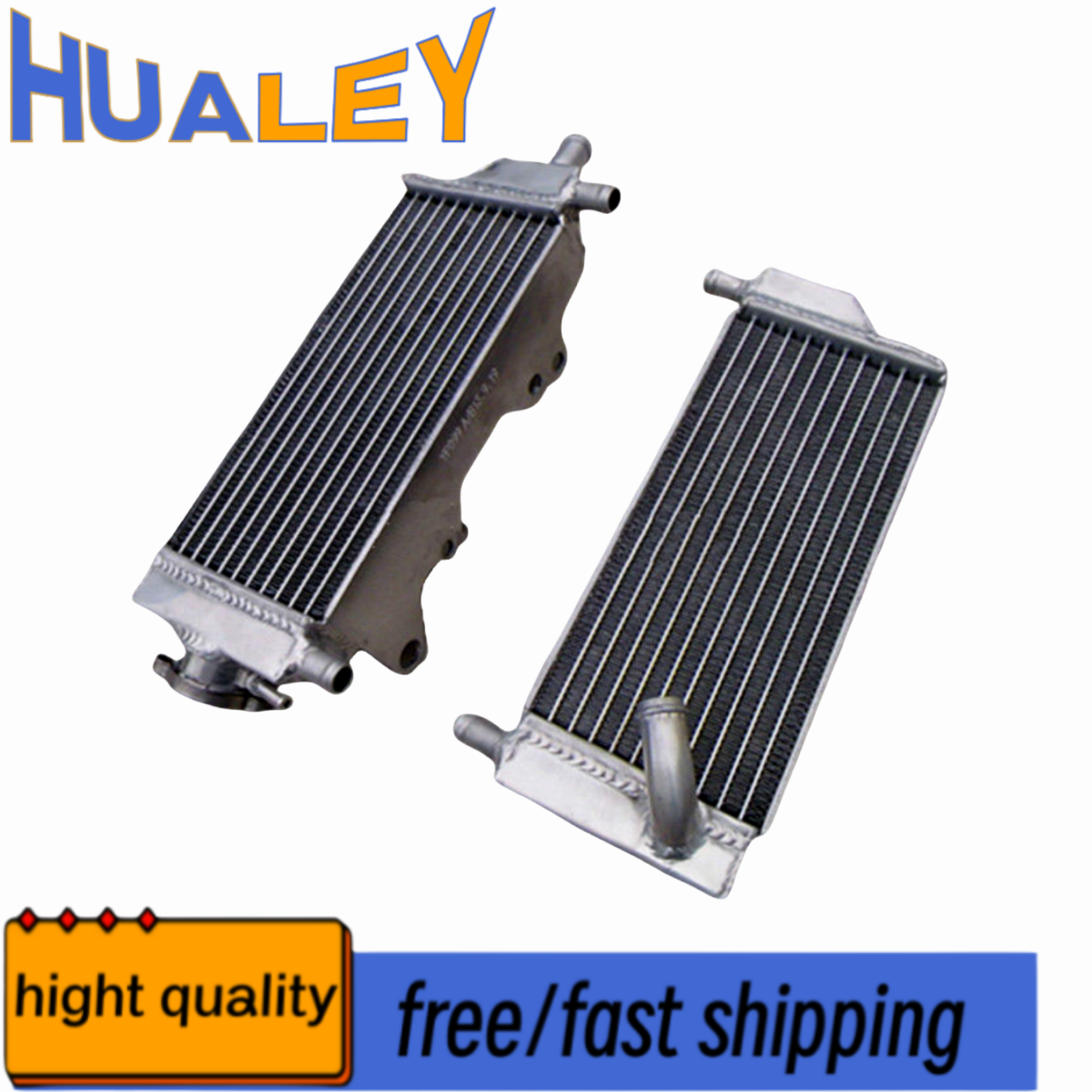 Aluminum Radiator+BLUE HOSE Fits 1992-1996 HONDA CR250R CR 250 R 1993 ...