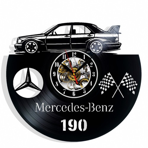 Mercedes-Benz Vinyl Wall Clock Gift Birthday Holiday Art Home Room ...