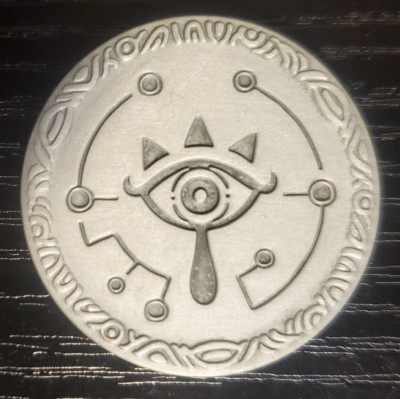 Thinkgeek The Legend Of Zelda Breath Wild Collectible Coin Sheikah Eye ...