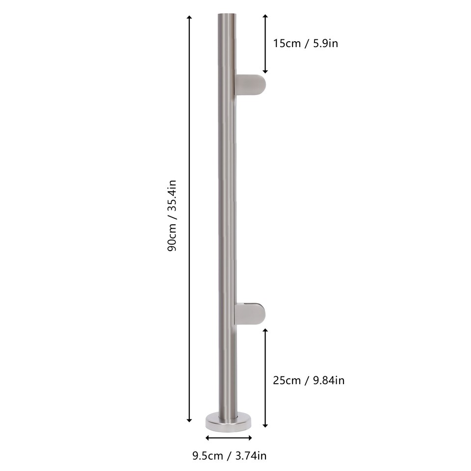 Balcony Pool Glass Panel Balustrade Railing Glazing Posts Stainless ...