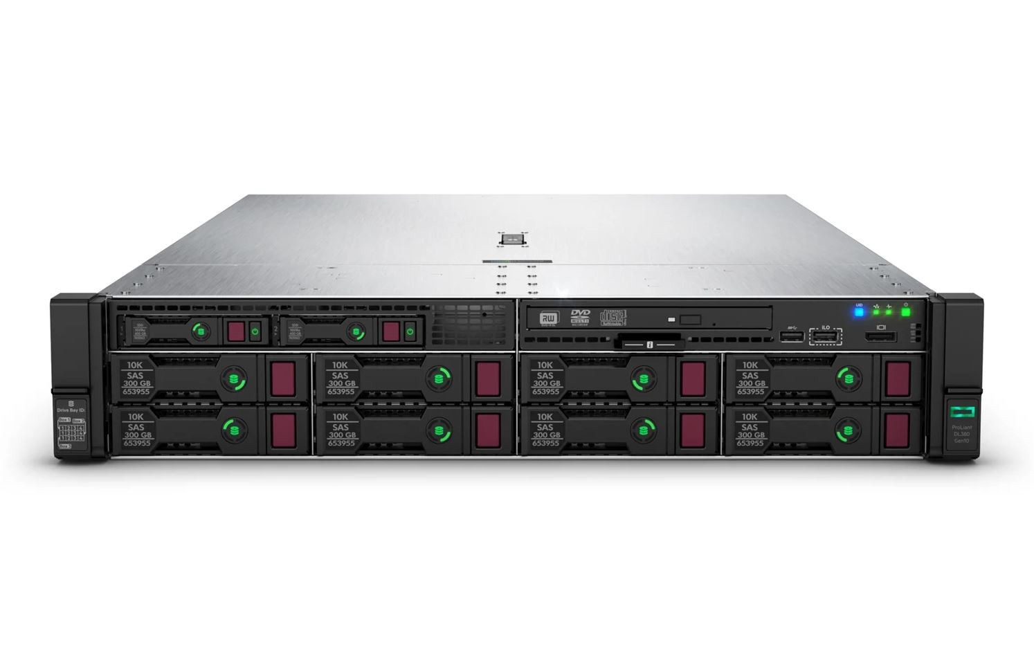 HPE DL380 G10 Plus 8x3.5" 2x Silver 4310 32GB 2x960GB P408i iLO 2xPSU ...