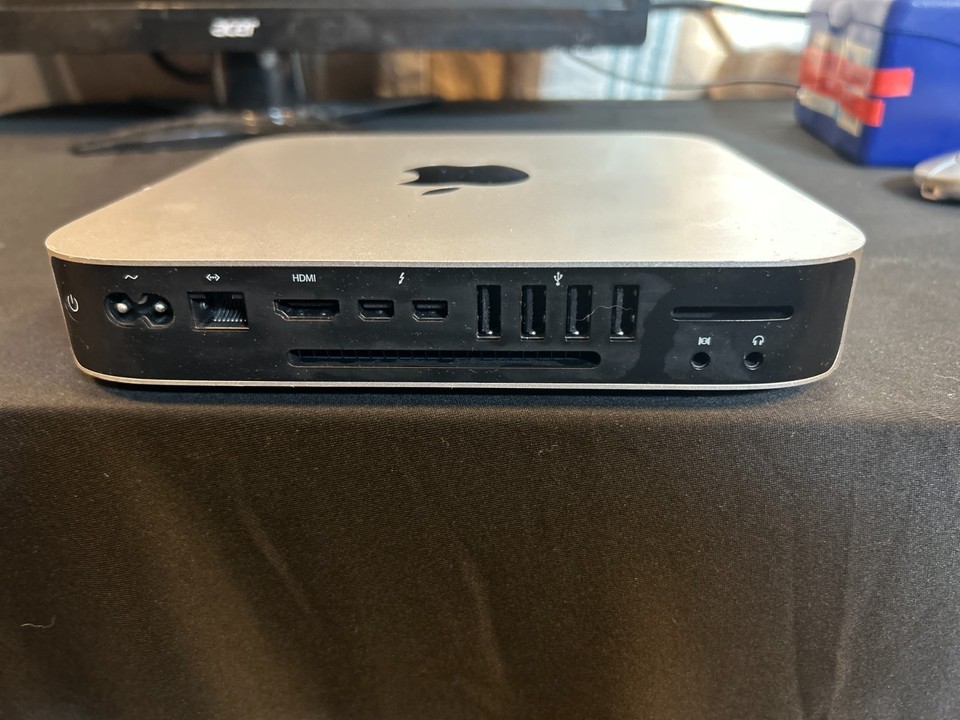 LOW VISION Apple 2014 Mac Mini 256 m1SSD & 1TB Strorge HDD and 8 GB Ram ...