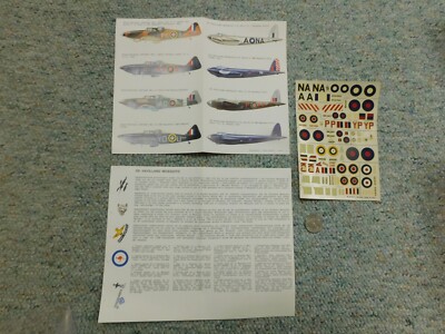 Esci decals 1/72 De Havilland Mosquito Boulton Paul Defiant variants ...