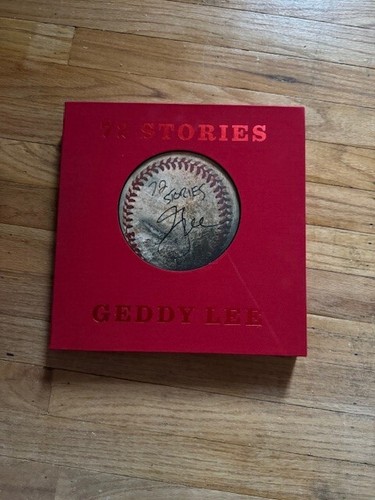 Geddy Lee Signed Autographed Book 72 Stories Rush Band | eBay