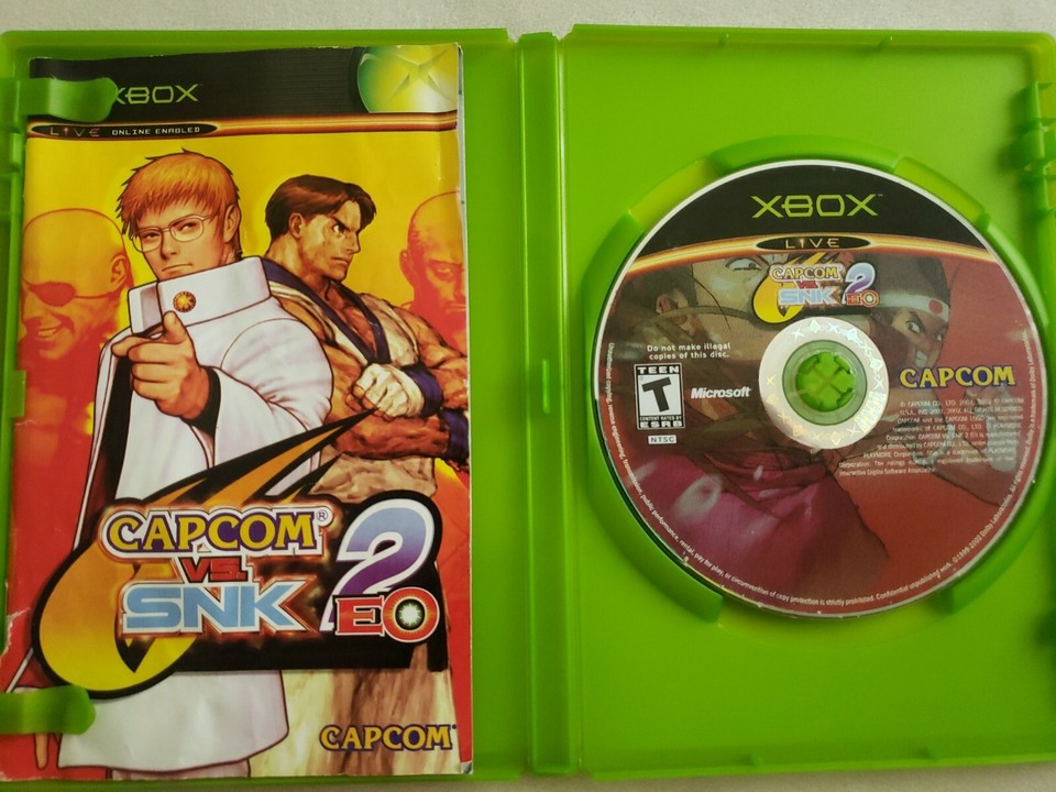 Capcom vs. SNK 2: EO (Microsoft Xbox, 2003) 13388290055 | eBay