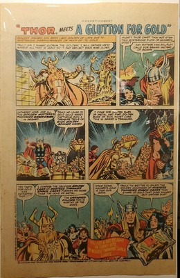 Vintage 1978 Thor Meets A Glutton For Gold Hostess Twinkies Print Ad ...