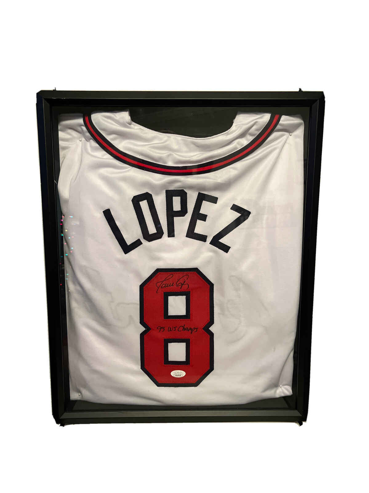 Javy Lopez Signed Autographed Atlanta Braves Jersey MLB COA | eBay