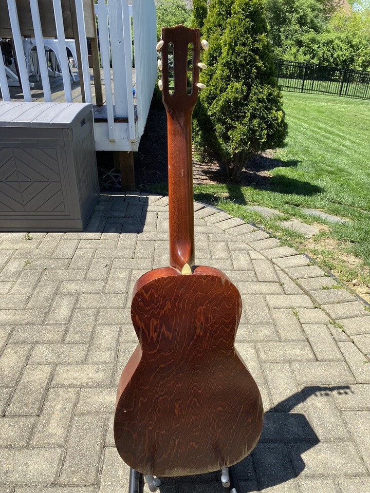 Vintage Rare 1960s Harmony H910 Classic Guitar Model 910 USA With Gig ...