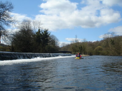 Photo 6x4 Low head dam at Newby Bridge Finsthwaite This weir is the low ...