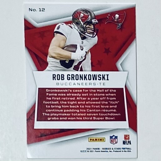 Rob Gronkowski 2021 Panini Rookies & Stars Base Football Card #12 ...