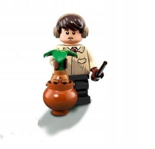 Neville Longbottom w/ Mandrake Plant & Earmuffs - LEGO Harry Potter ...