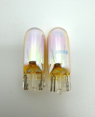 2x- WY5W 2827 Vapor Metallic Chrome LED Lamps! (194NA) Sylvania ...