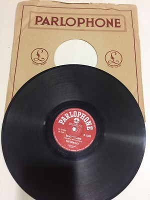 THE BEATLES INDIA Orig Parlophone Mega RARE 78 RPM Ticket to ride/Yes ...