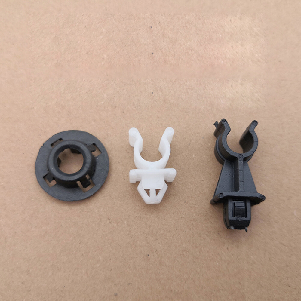 3 Bonnet Stay Clips- Plastic Holders for NISSAN Hood Support Strut Rod ...