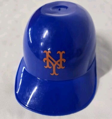 Mini Baseball Helmet Plastic Ice Cream Bowls MLB Hat Vintage New York ...