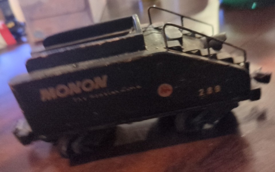 Vintage Monon The Hoosier Line #289 Wooden Coal Tender O Scale | eBay