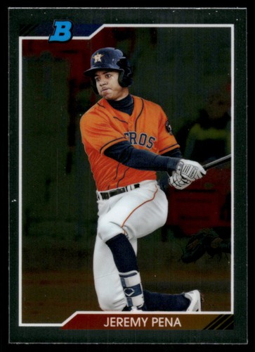 2020 Bowman Heritage #92CP-JP Jeremy Pena Chrome Prospects | eBay