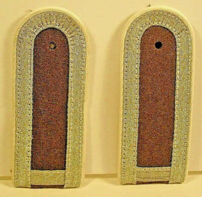 East German Germany Infantry Field Sergeant Shoulder Boards Rank NVA ...