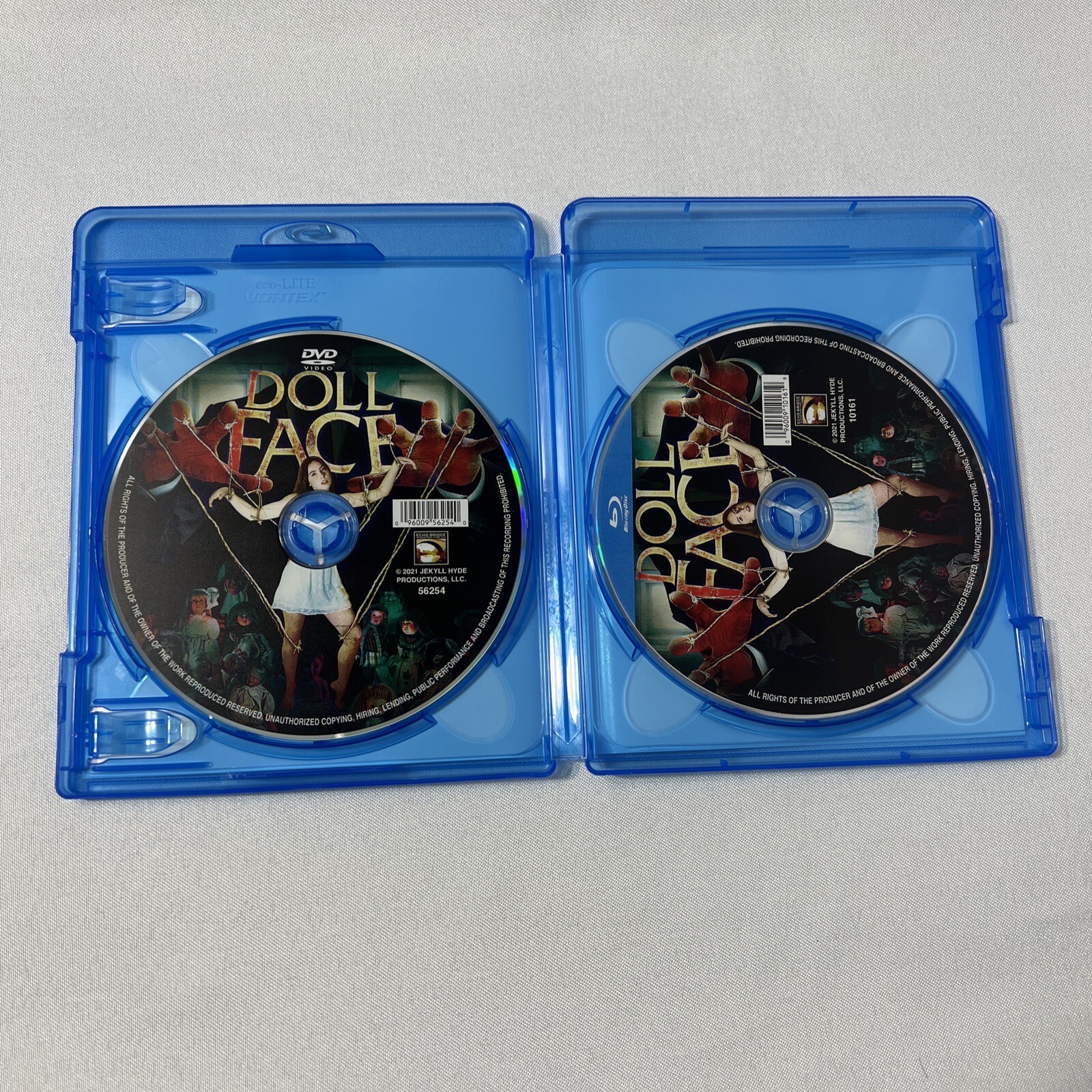 Doll Face (Blu-ray/DVD, 2021) Alix Villaret, Tim Dax, Very Good! NR ...